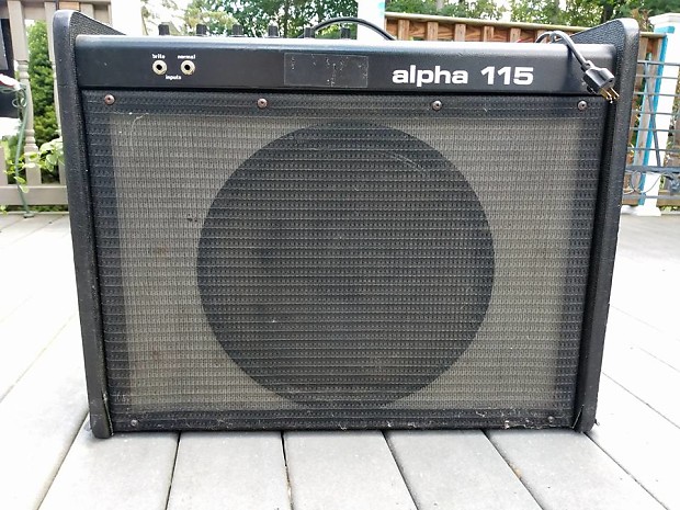 Sunn Alpha 115 Black | Reverb