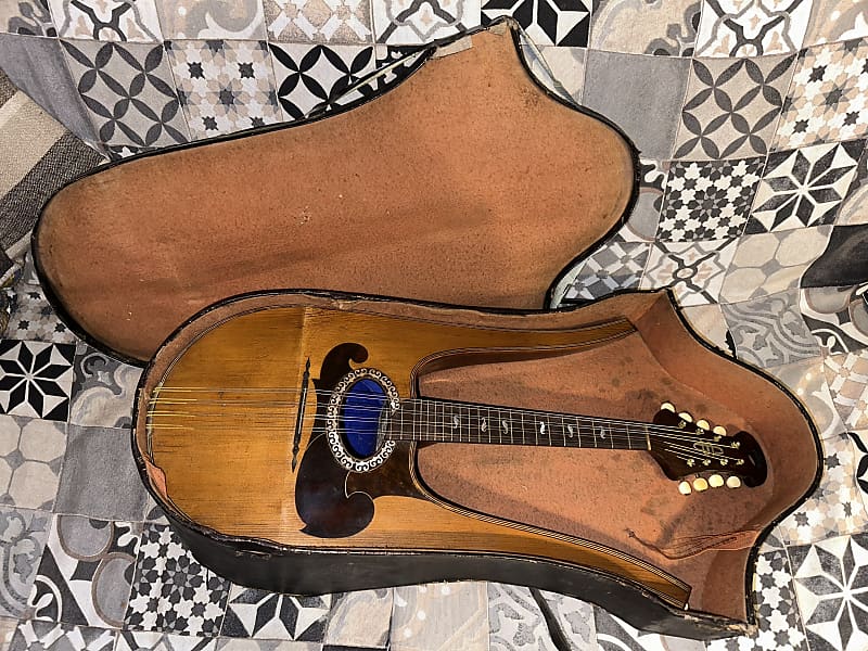 Raffaele Calace Mandolino “Lyra” Raffaele Calace Napoli 1909 | Reverb