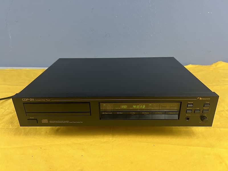 Vintage Nakamichi CDP-2A Compact Disc CD Player Nice! | Reverb