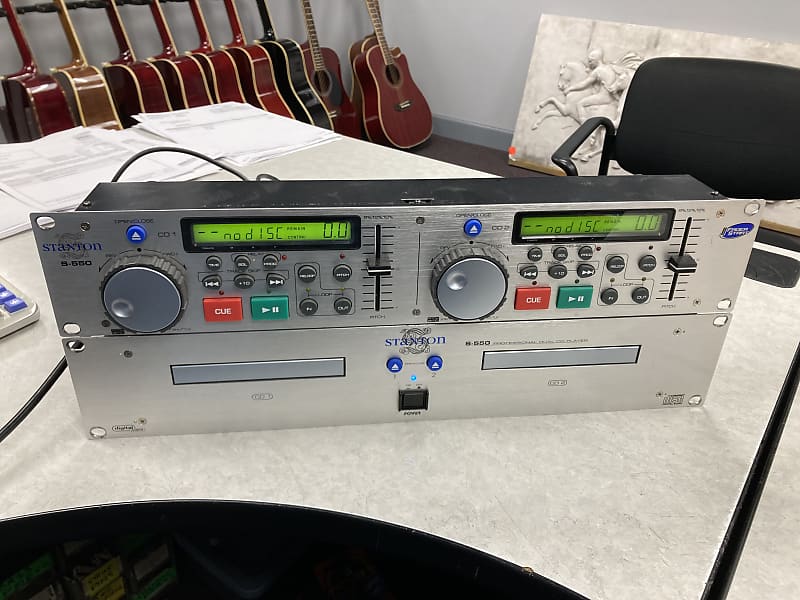 Stanton S-550 Dual CD Player Very Clean | Reverb