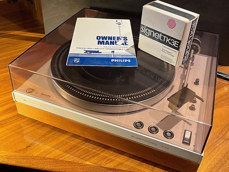 Turntable with AT Signet TK3E Cartridge | Reverb