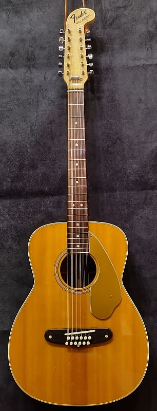 Fender Villager 12 String 1960's Natural | Reverb