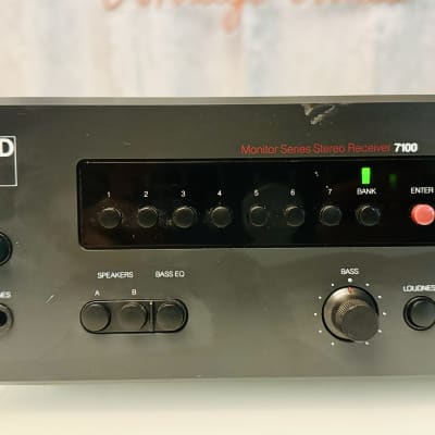NAD 7100 Monitor Series 7100 AM/FM Stereo Receiver (60 WPC) - | Reverb