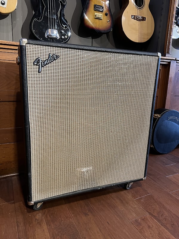 1974 Fender Bassman 50 Cab 2x15 | Reverb