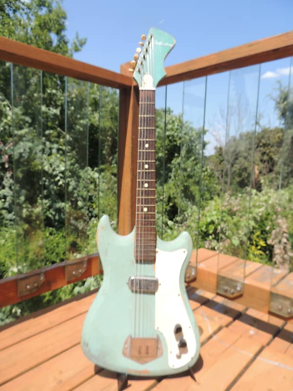 Vintage Circa 1965 Silvertone Model 1415 Electric Guitar | Reverb