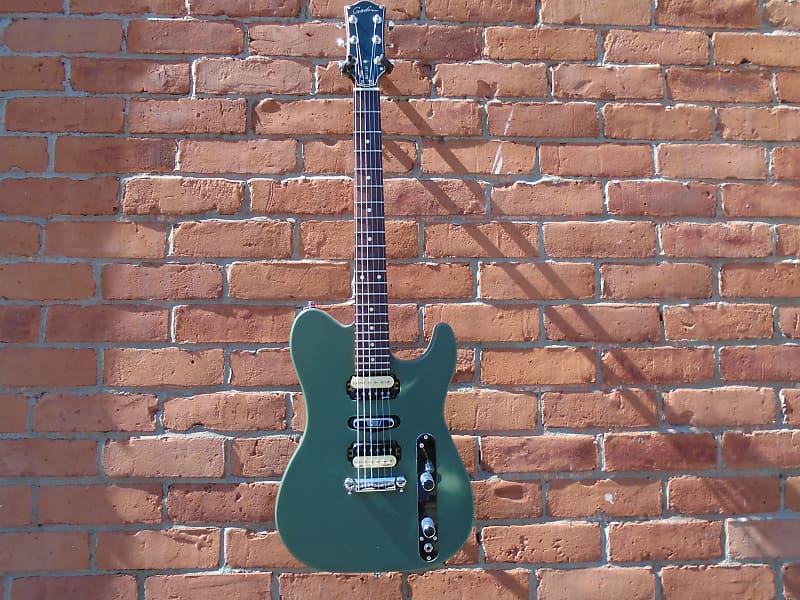 Godin Radium 2022 Matte Green SF Guitar w/bag | Reverb