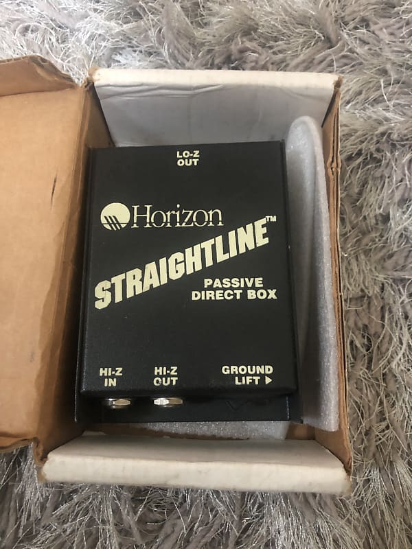 Horizon Devices Straightline Passive Direct Box Black | Reverb
