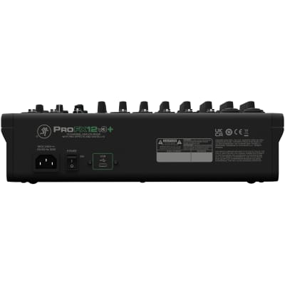 Mackie ProFX12V3+ 12-Channel Analog Mixer with Bluetooth | Reverb