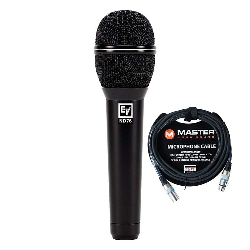 EV Electro Voice ND76 Dynamic Cardioid Vocal Microphone w/ | Reverb