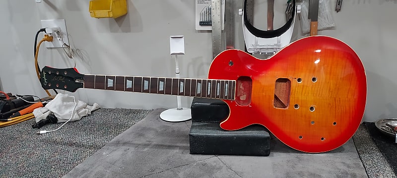 Epiphone Les Paul Standard Lefty Project Husk | Reverb