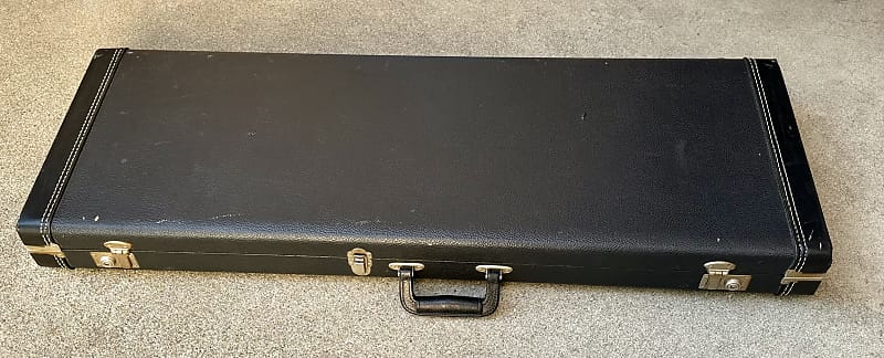Vintage Hard Case For Fender Stratocaster / Telecaster Black | Reverb