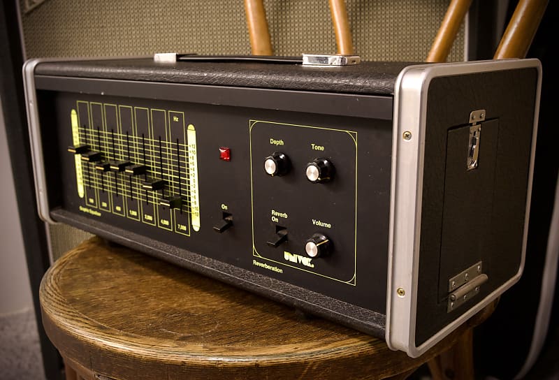 Vintage 1970’s Univox Analog Reverb Unit Tank Guitar EQ | Reverb