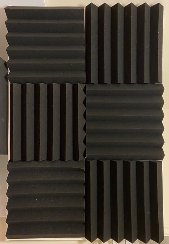 Acoustic Foam Panel Grey Foam on Corrugated Plastic | Reverb Canada