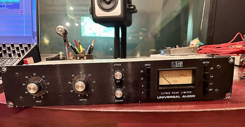 Urei 1176LN Black Rev F Compressor #6300 | Reverb