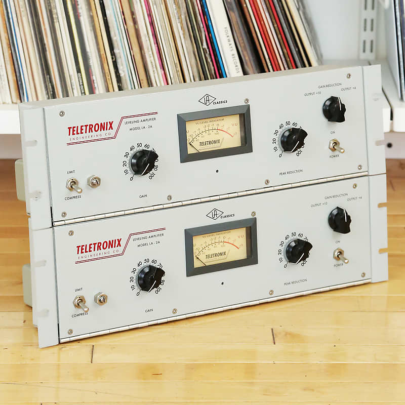 Matched Sequential Pair of Teletronix LA-2A Compressor | Reverb