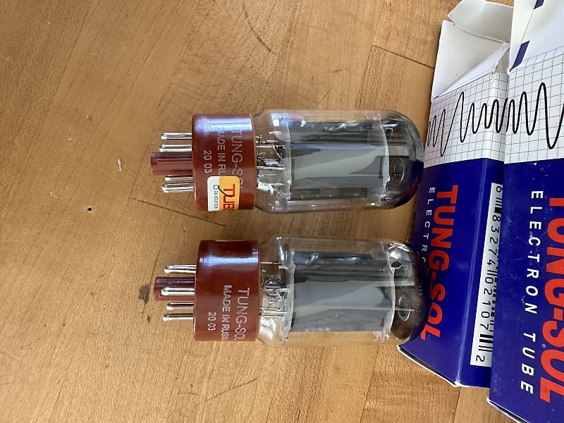 Tung-Sol 5881 Matched Pair 2003 | Reverb