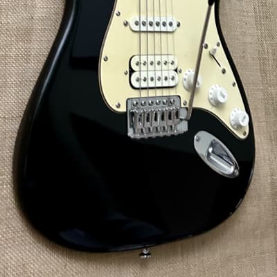 Fender Starcaster Stratocaster - Black with Matching | Reverb