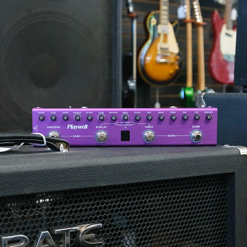 Playwell Tank-G Multi-Effects Pedal w/ Box (Excellent) *Free | Reverb
