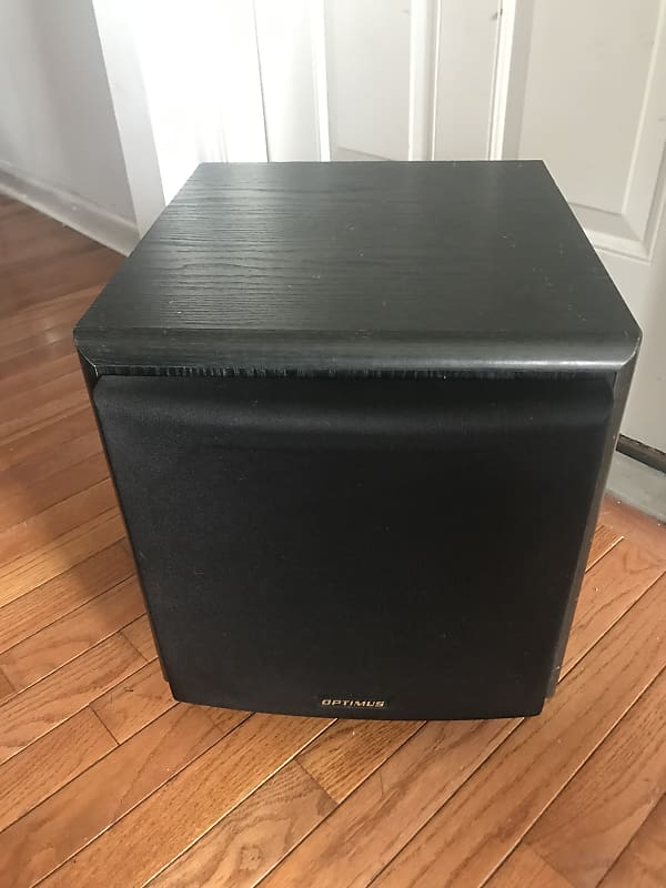 Optimus SW-10P powered 10" Subwoofer in great working | Reverb