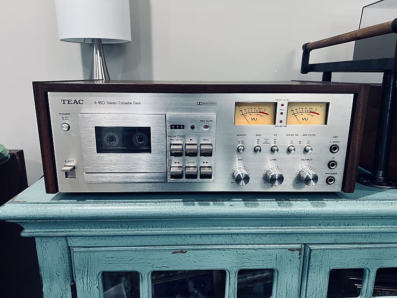 TEAC A-480 1977 Silver | Reverb