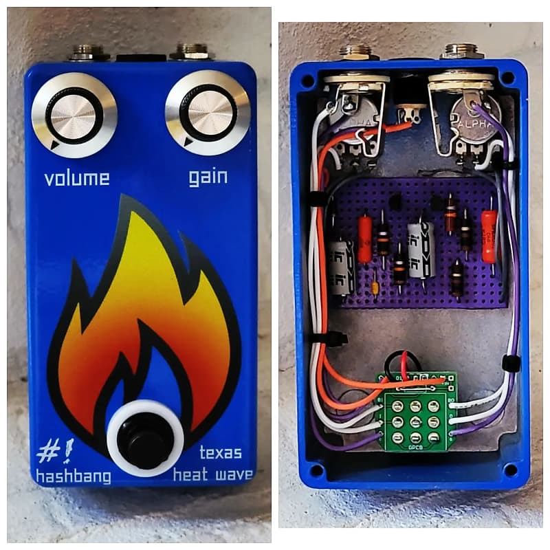 hashbang texas heat wave bellows clone distortion/fuzz | Reverb