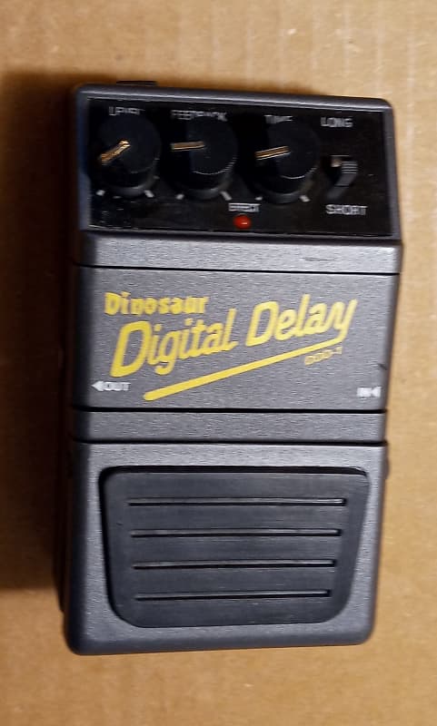 Vintage Dinosaur Digital Delay DD-1 Delay Pedal With Box | Reverb