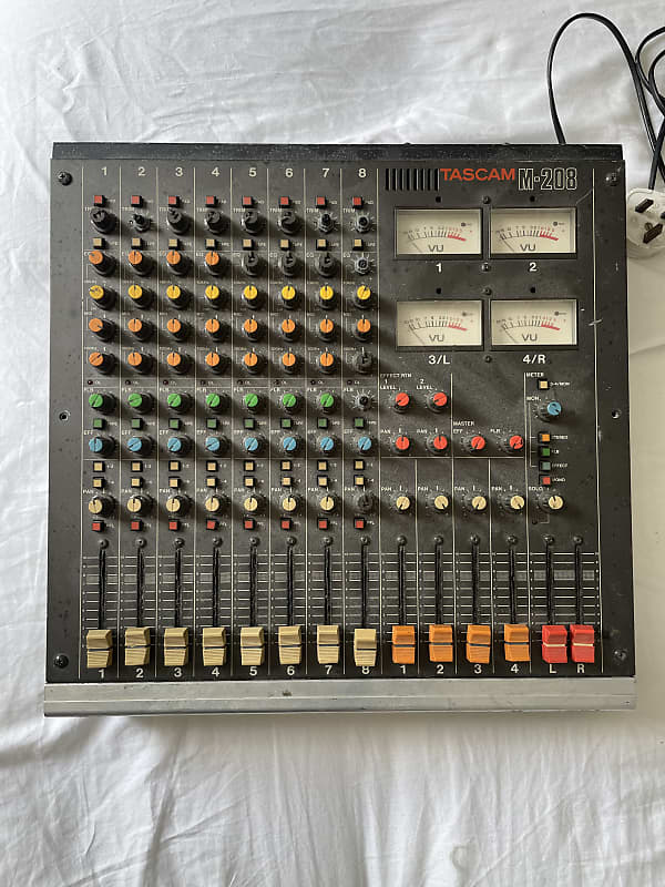 TASCAM M208 1990’s - Black | Reverb