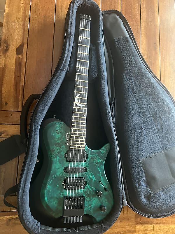 Kiesel Zeus 2022 trans green/black | Reverb
