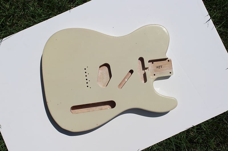 MJT VTT Telecaster Body - Blonde Light Relic | Reverb