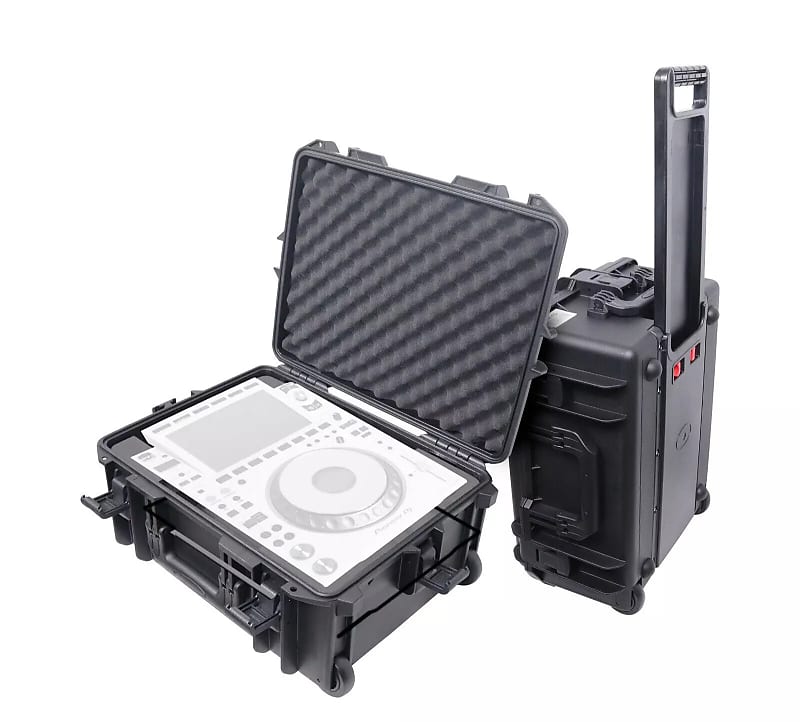 Prox XM-CDHW DJ Road Case with Pull Handle - Wheels for | Reverb