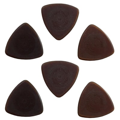 Dunlop Guitar Picks 6 Pack Primetone Tri Triangle Text Hand | Reverb