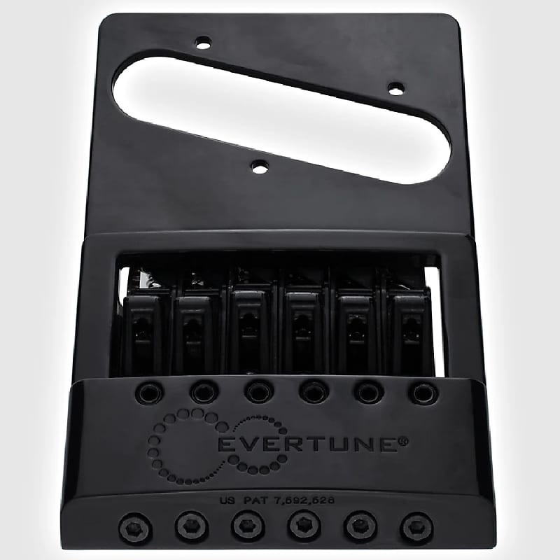 Evertune ET001TB T Model 6 String Bridge for Tele Style | Reverb