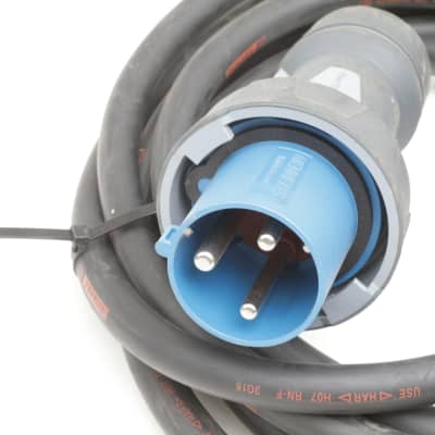 Mennekes 63A 7m power hook up / extension single phase 1ph | Reverb