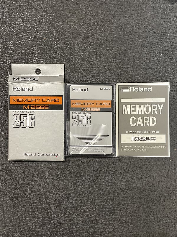 Roland M-256E Memory Card 256 | Reverb
