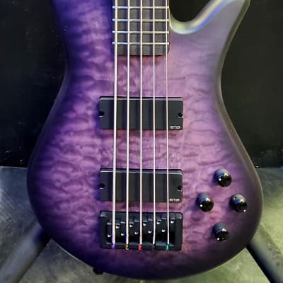 Spector NS Pulse 5 Bass Guitar - Ultra Violet Authorized | Reverb