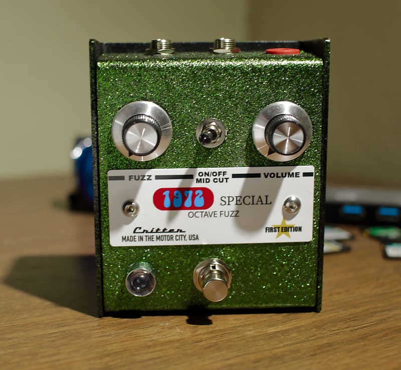 Critter - 1972 Octave Fuzz (Super Fuzz Clone.) Green | Reverb