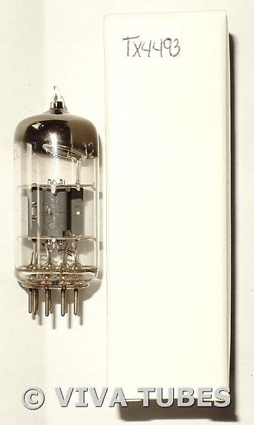 NOS Telefunken West Germany 12AT7 [ECC81] Gray Plate | Reverb UK