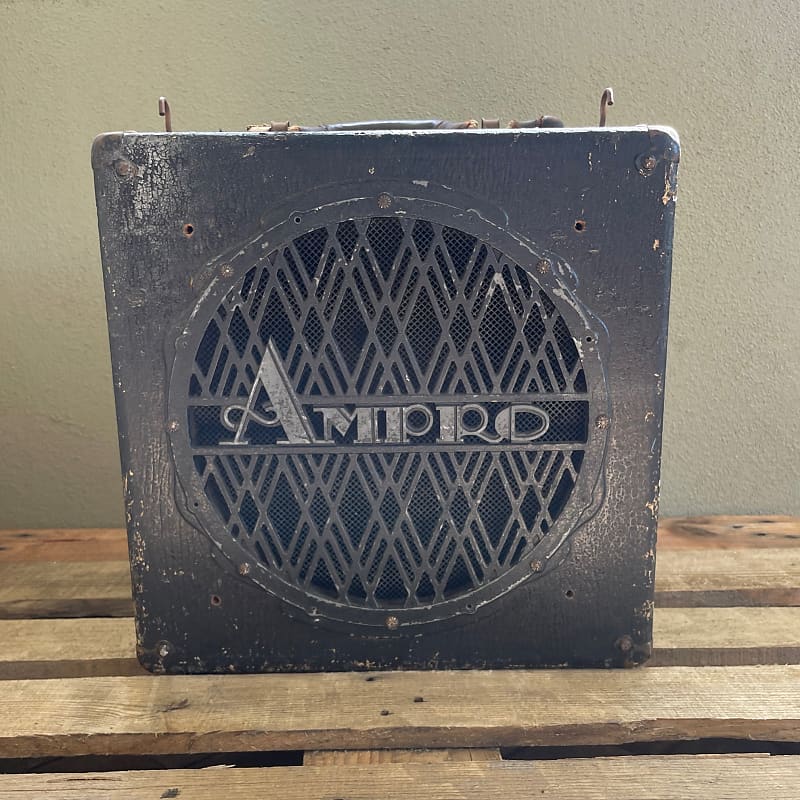 Vintage Ampro 12" Guitar/Bass Cab - Mid Century 1940's-1950's | Reverb