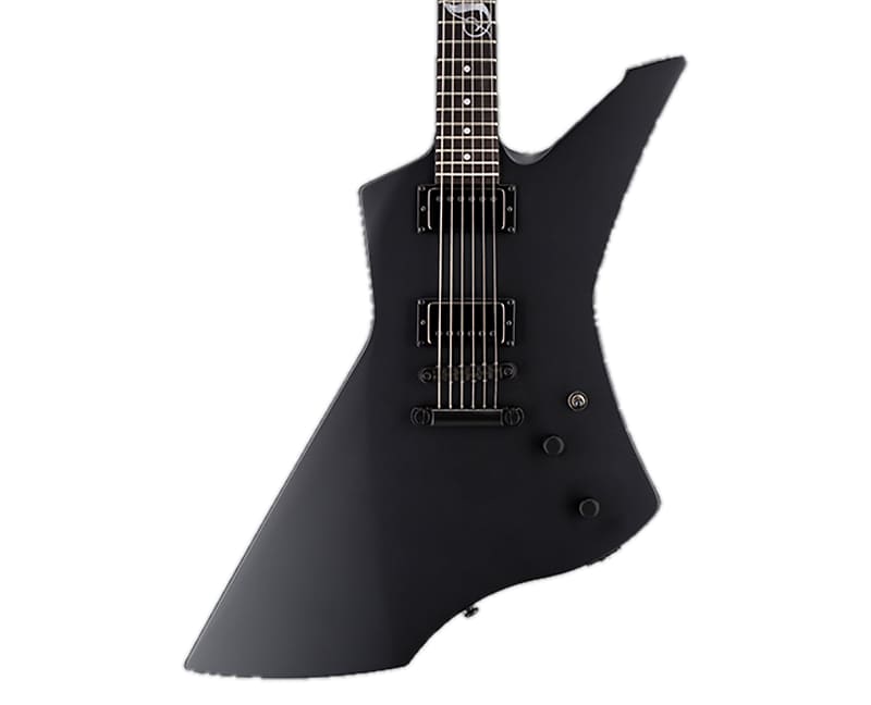 ESP LTD James Hetfield Snakebyte Signature Guitar - Black | Reverb