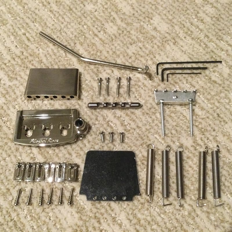Floyd Rose Rail Tail Tremolo System Nickel, Narrow Spacing | Reverb