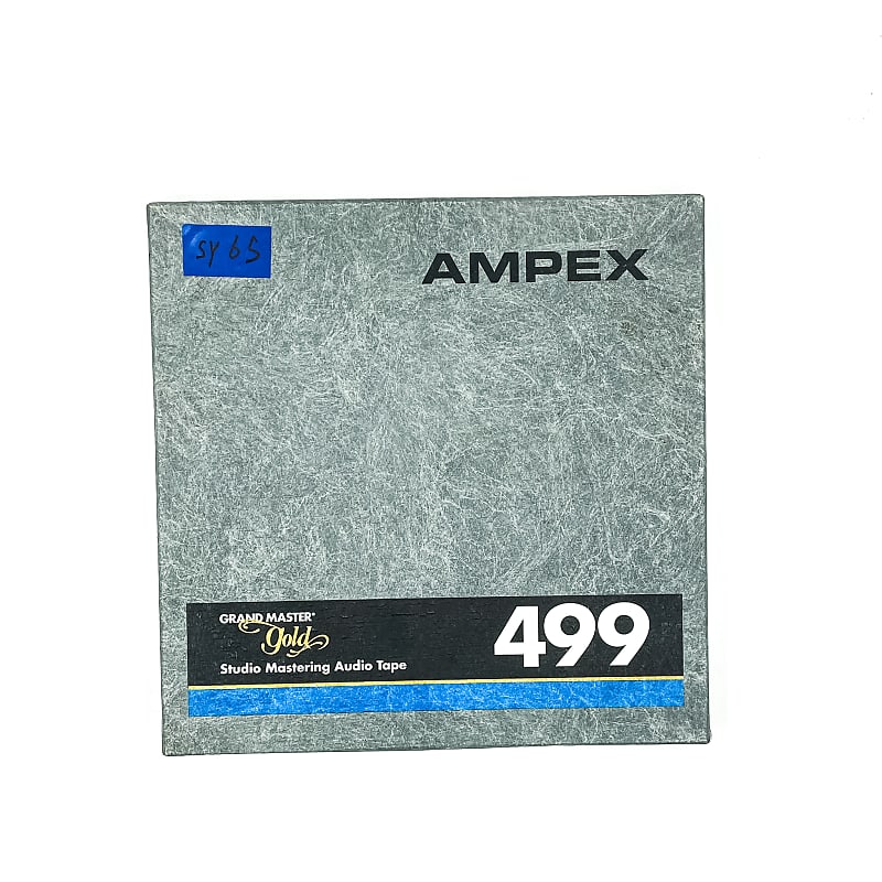 Ampex 499 Grand Master Gold 1/2" x 2500' | Reverb