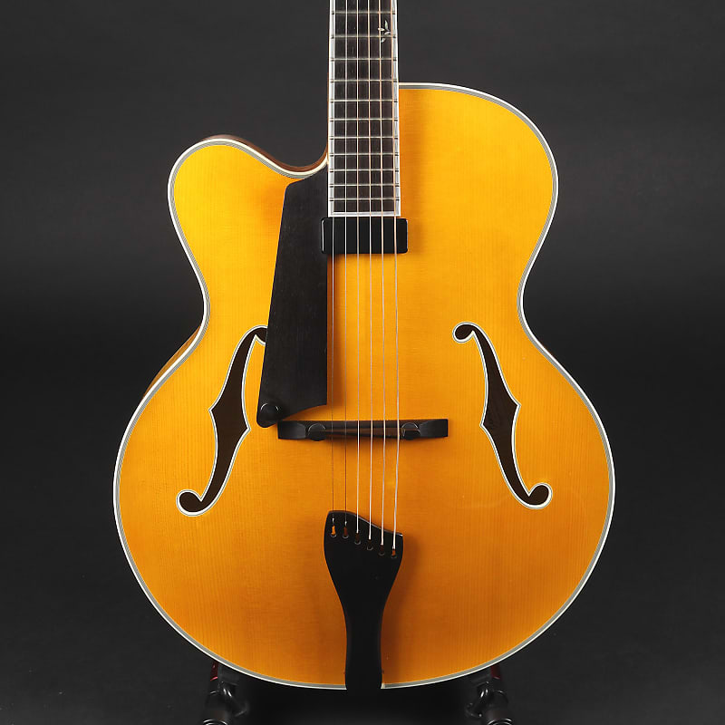 2008 Benedetto Manhattan Left-handed Archtop - Honey Blonde | Reverb