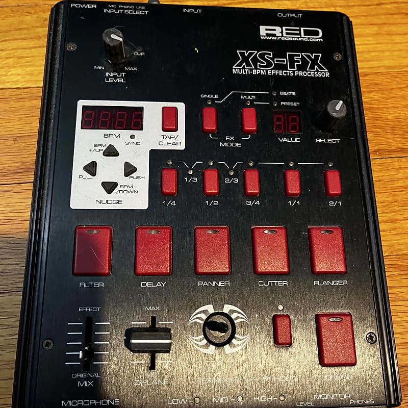 Red Sound XS-FX Multi-BPM Effects Processor 2000s - metal | Reverb