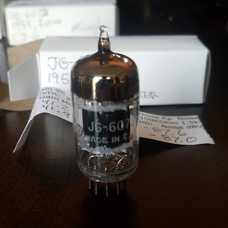 GE JG-6072 Mil-Spec Tube 1956 Horseshoe Getter Matched | Reverb