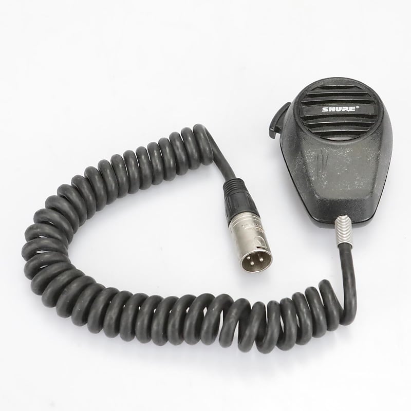 Shure 527B Dynamic Cardioid Handheld Lo-Z Mic Black Eyed Peas | Reverb