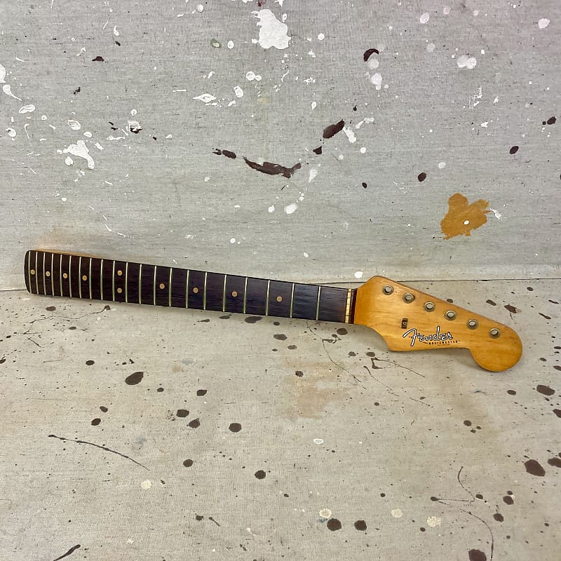 1963 Fender Musicmaster 3/4 Scale Guitar Neck Vintage 1960's | Reverb