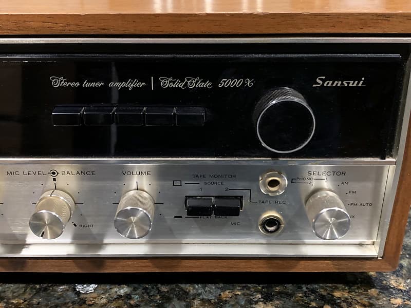 Sansui 5000x 1971 very clean | Reverb