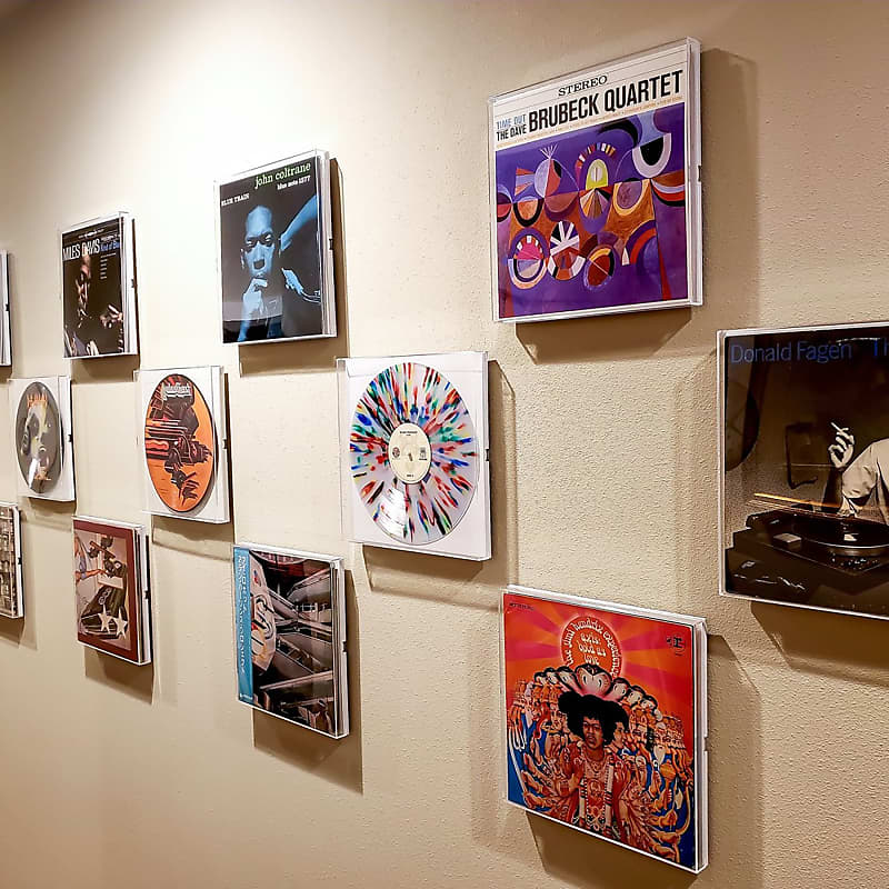 Art Of Records: CLRCASE Vinyl Record Display Case - Grey | Reverb