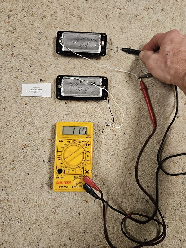 Dana Moseley Wound Mosrite Pickups-Matched Set | Reverb