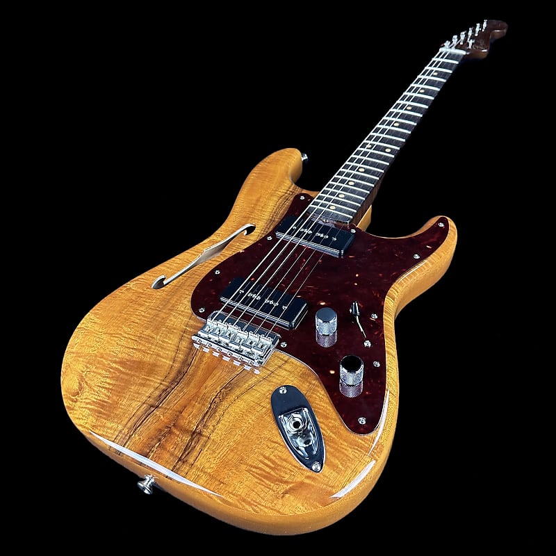 Fender Custom Shop Artisan Dual P90 Koa Strat NOS RW Aged | Reverb